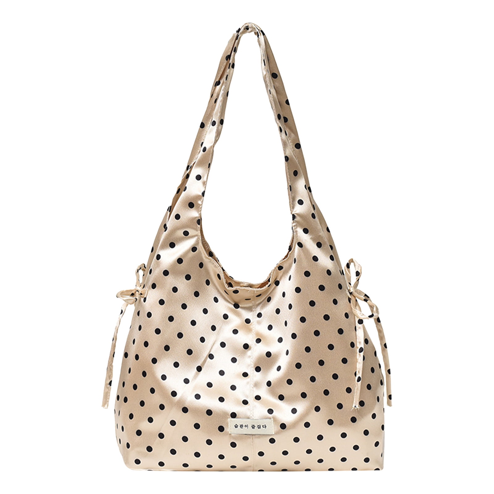 Btidfty Women Polka Dot Large Capacity Shoulder Bag Versatile Underarm ...
