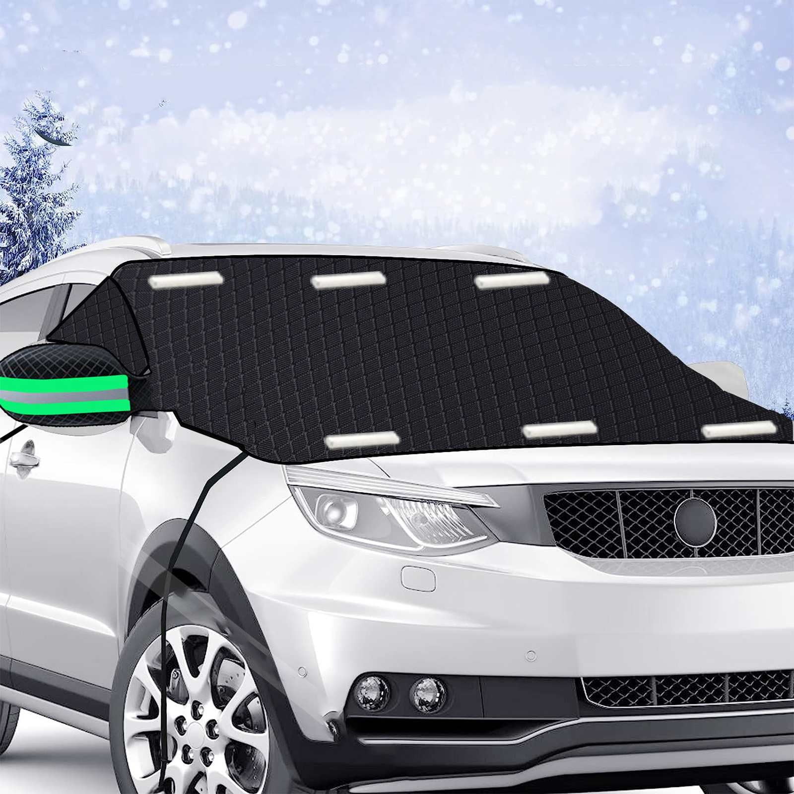 Btomtd Windshield Cover For Ice And Snow Car Windshield Snow Cover Car ...
