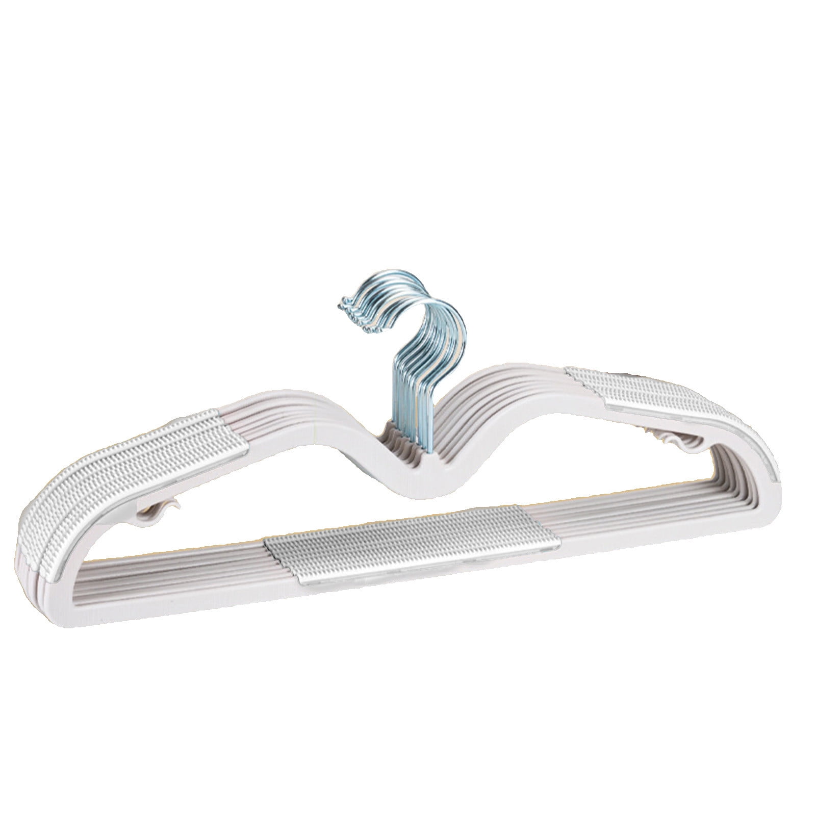 Btomtd 10pcs Compact Household Garment Hangers Thickened Clothes ...