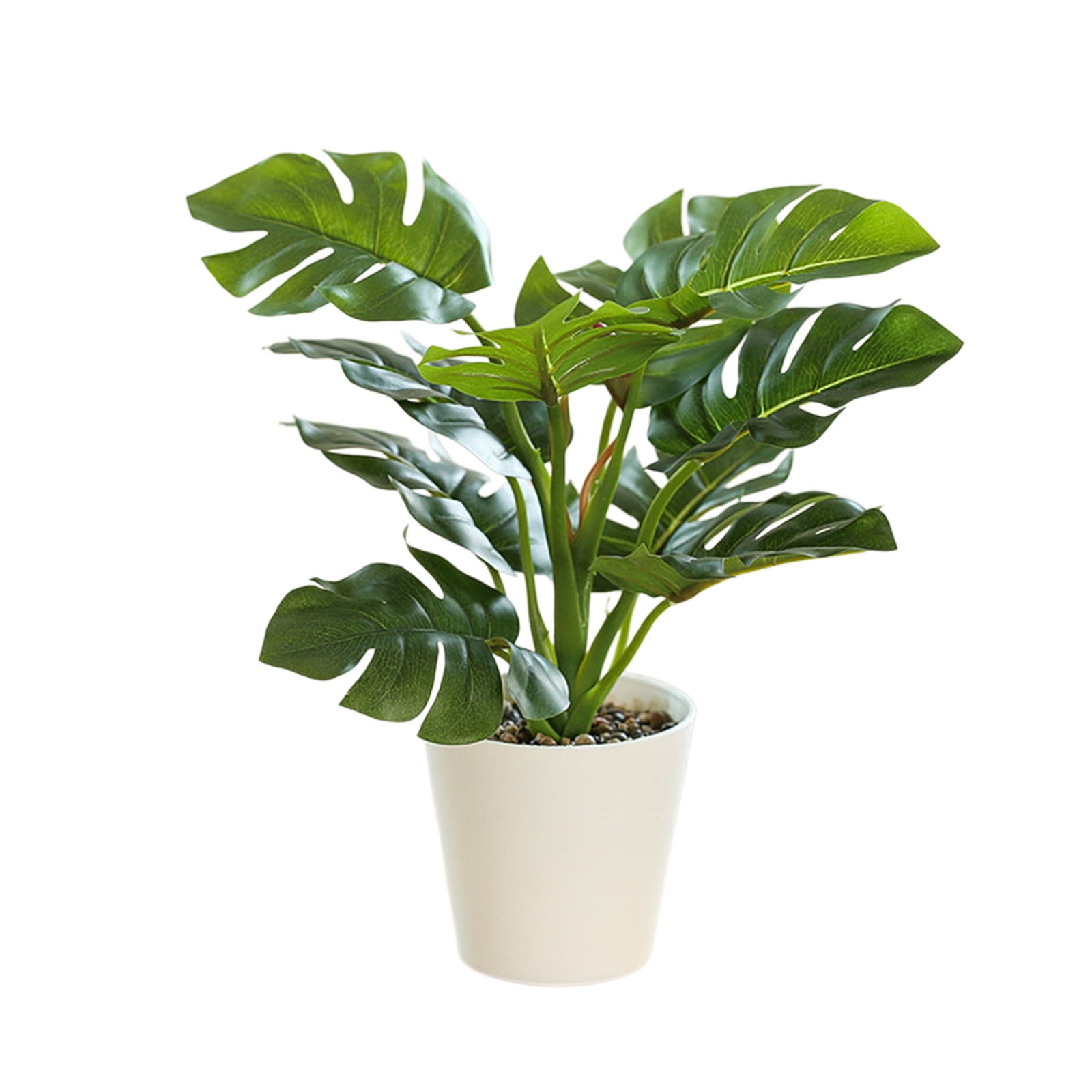 Btomtd 12.2" Artificial Potted Plants, Realistic Simulation Bonsai ...