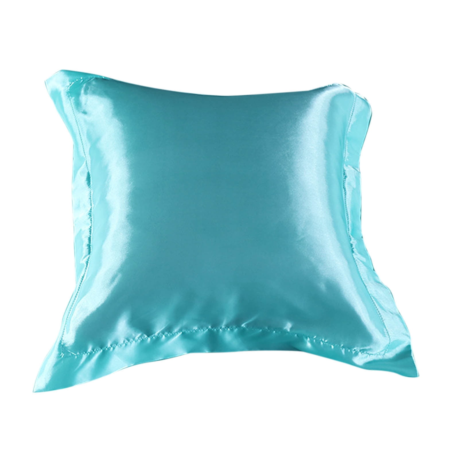 Btomtd 19.6x19.6 in Simulated Silk Pillowcase Hair Friendly Decorative ...
