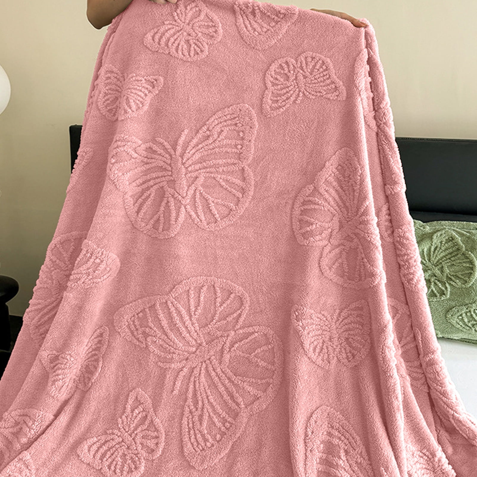 Btomtd 30"x40" Taffeta Fleece Throw Blanket in Multiple Colors ...