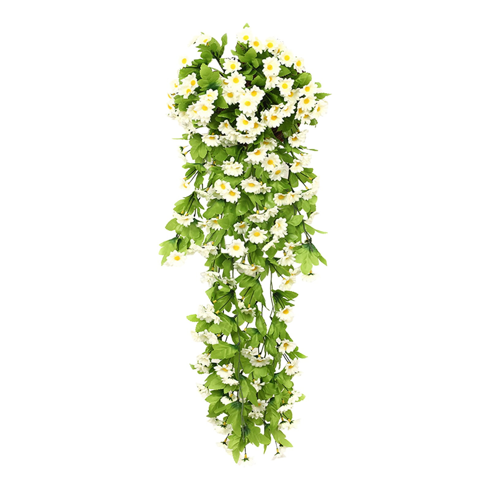 Btomtd 33.5" Artificial Hanging Flowers, Silk Faux Plants for Home ...