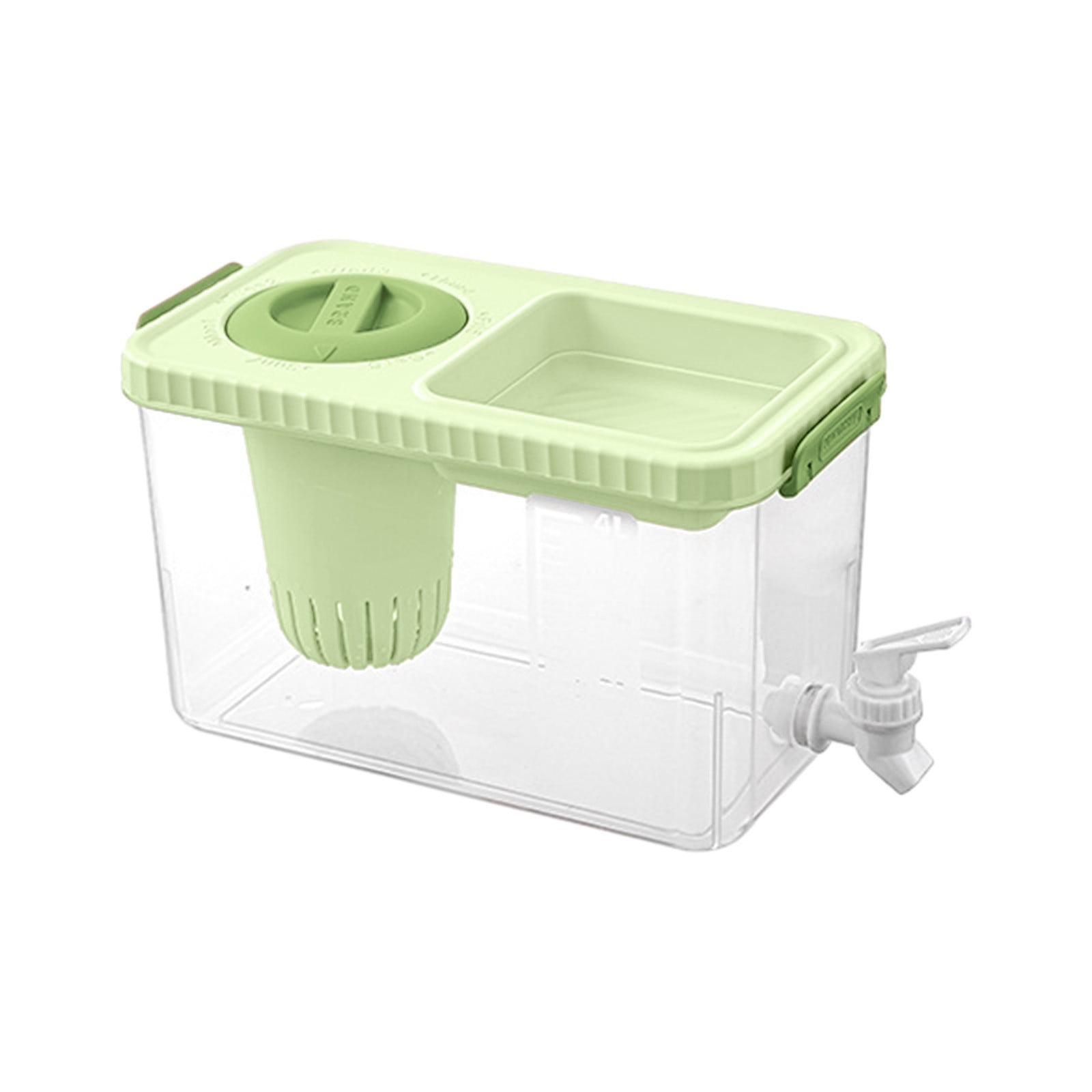 Btomtd 4L Large Capacity Plastic Beverage Dispenser, Beverage Dispenser ...