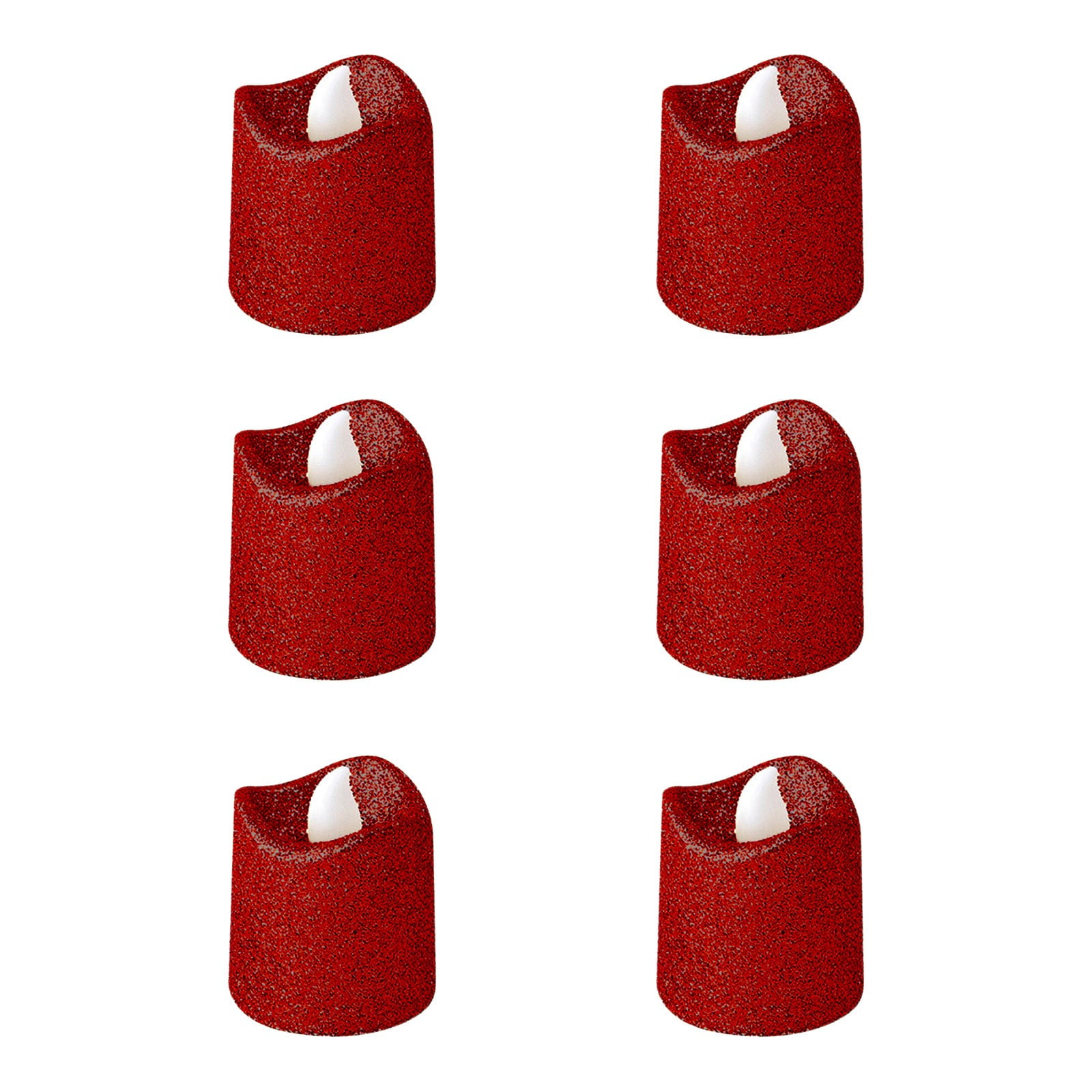 Btomtd 6-Pack Electronic Candle Lights Set, Christmas LED Candles for ...