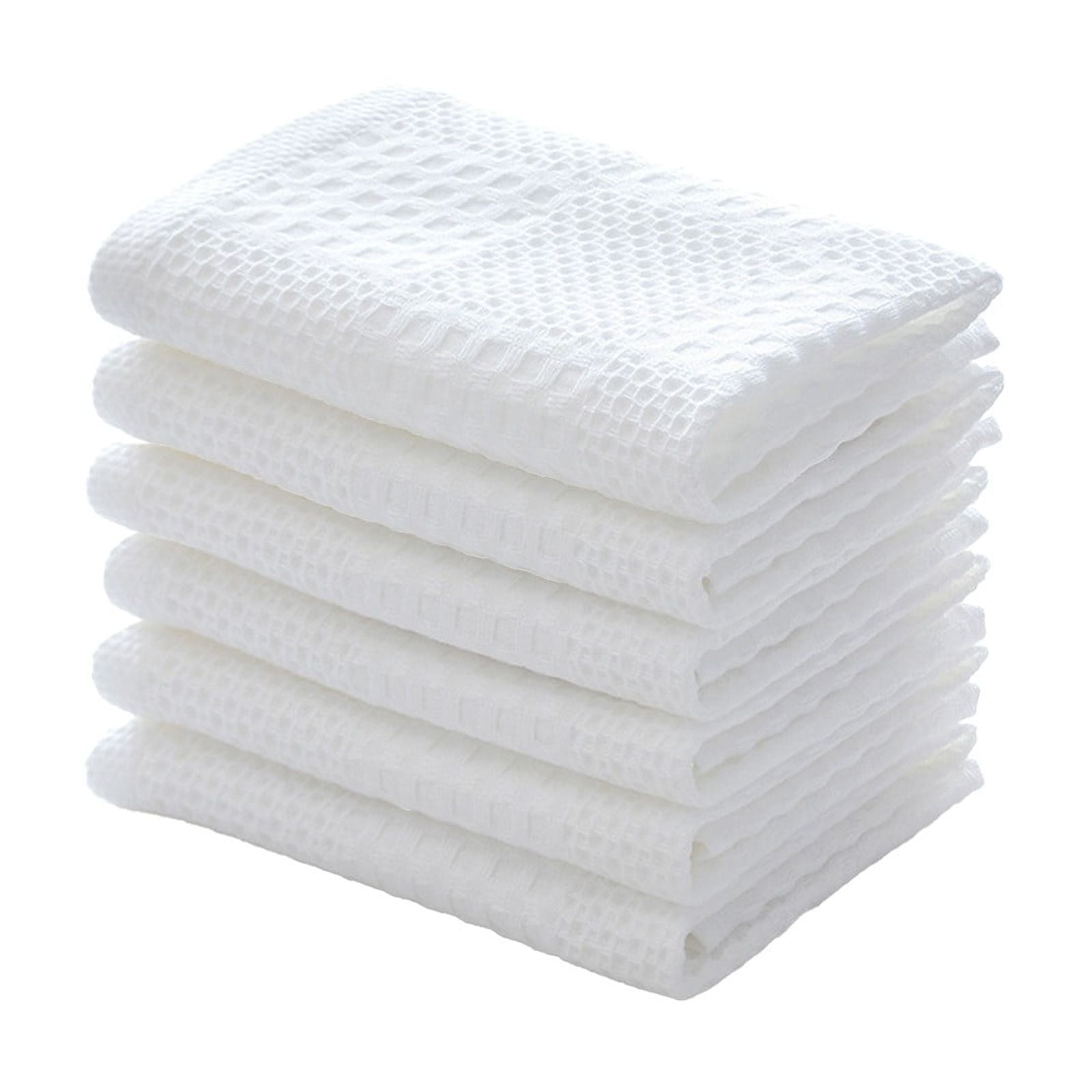 Btomtd 6pcs Household Glass Cleaning Cloth Commercial Dishcloth for ...