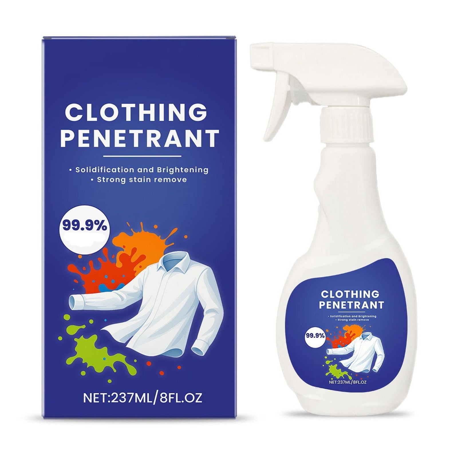 Btomtd 8oz Clothing Penetrant Spray Household Cleaner for Effective ...