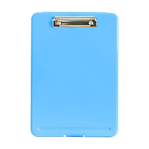 Btomtd A4 File Box Multifunctional Plastic Transparent for File Storage ...