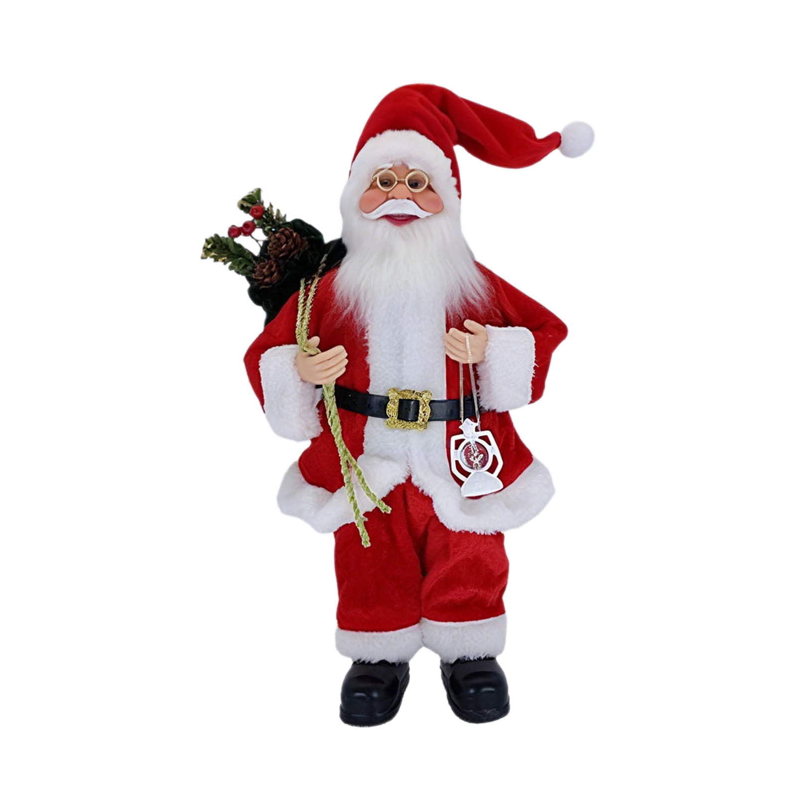 Btomtd Acrylic Santa Claus Christmas Ornaments, Small Tree Pendant for ...