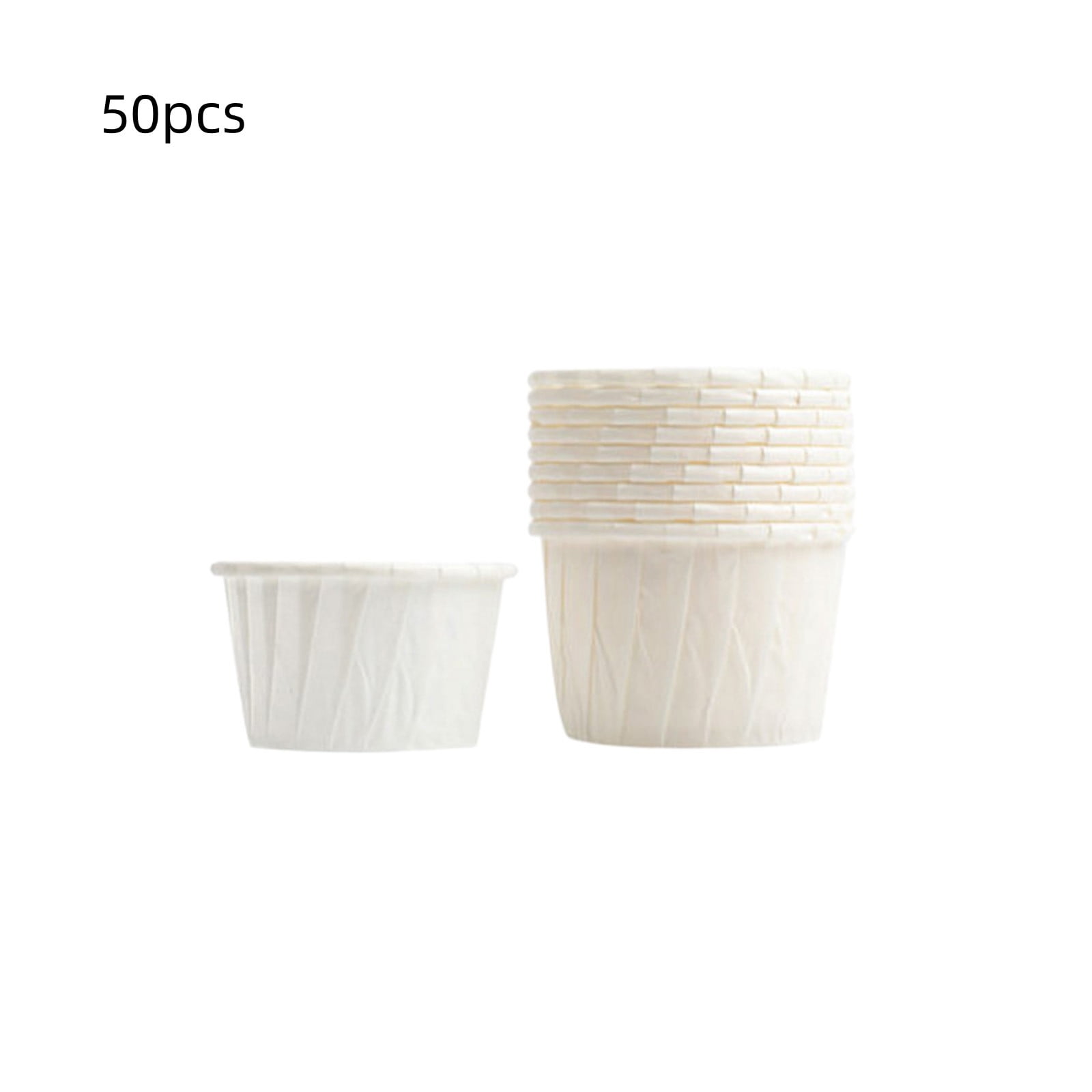 Btomtd Baking Paper Cups for Cupcakes and Muffins 50 Count, Disposable ...