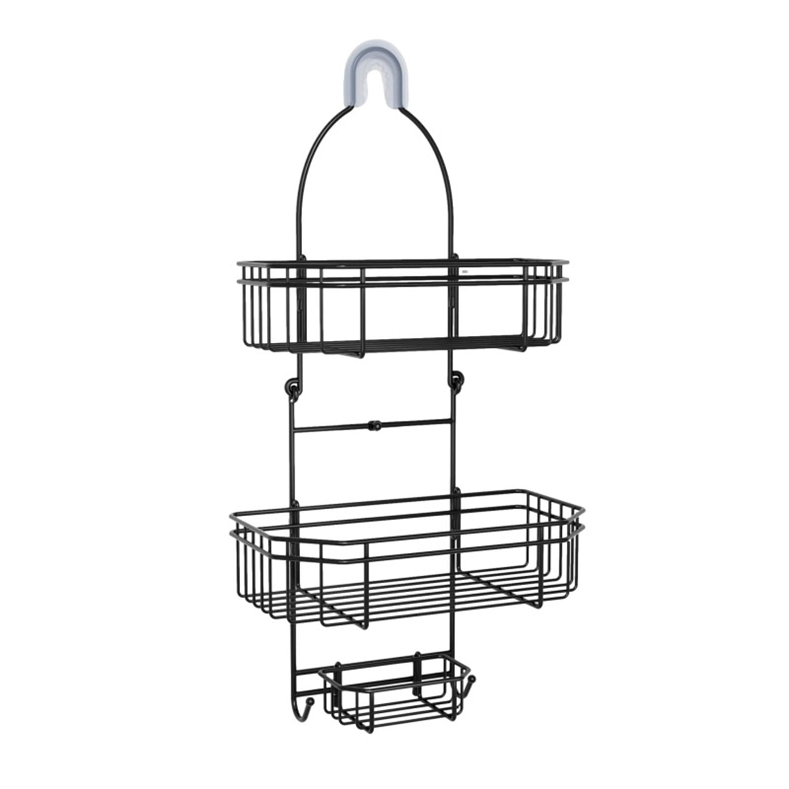 Btomtd Bathroom Shower Hanging Rack Shower Organizer Hanging 3 Tier ...
