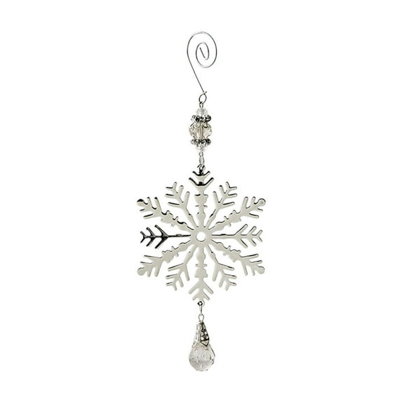 Btomtd Christmas Ornaments with Snowflake Iron Bells and Explosion Star ...