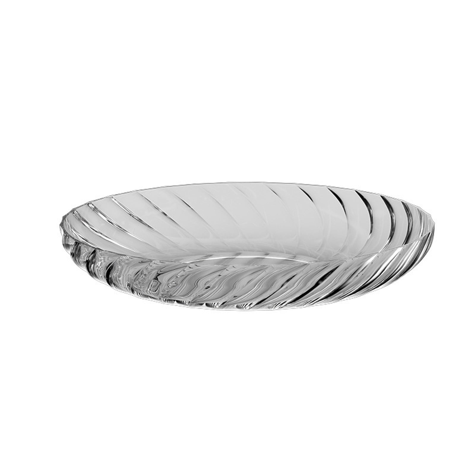 Btomtd Clear Fruit Serving Trays Present Style for Living Room Tea ...