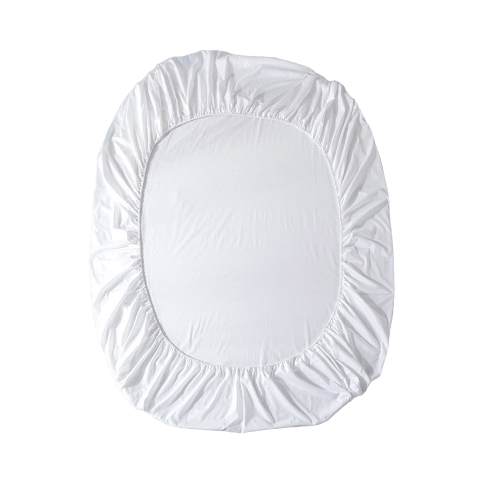 Btomtd Bedding,Fitted Sheet Solid Color Washed Fitted Sheet Piece ...