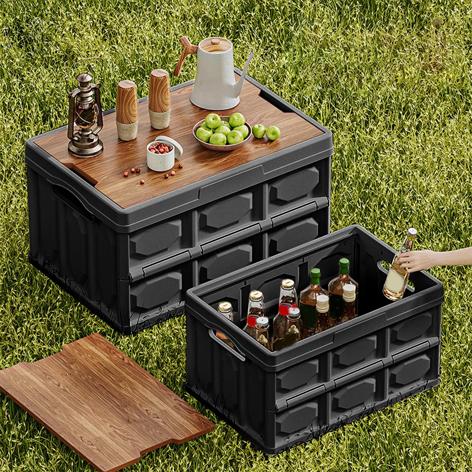 Btomtd Camping Essentials,Camping Gear,Outdoor Camping Storage Box ...