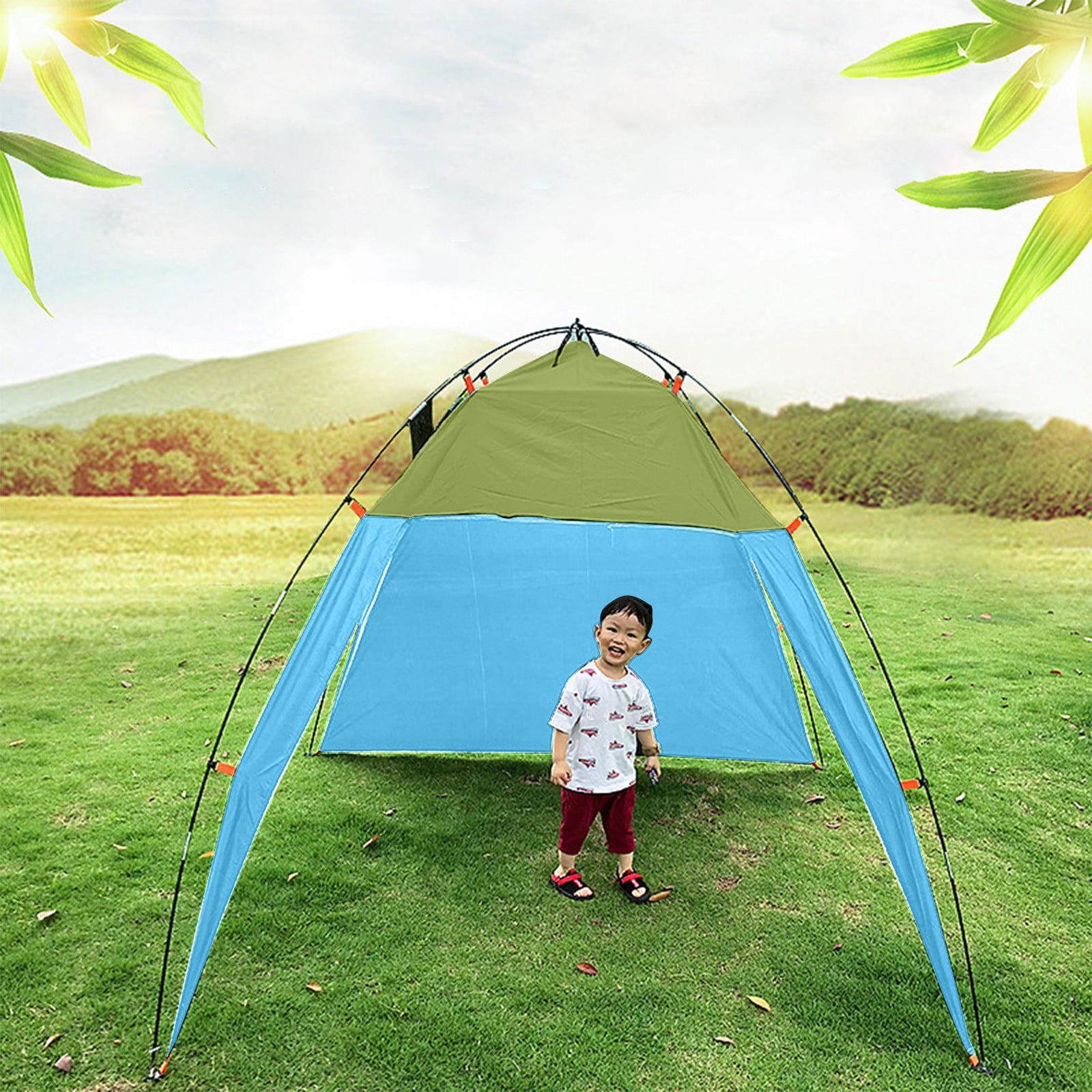 Btomtd Camping Tent,Camping Essentials,Camping Tent, Beach Tent Sun ...