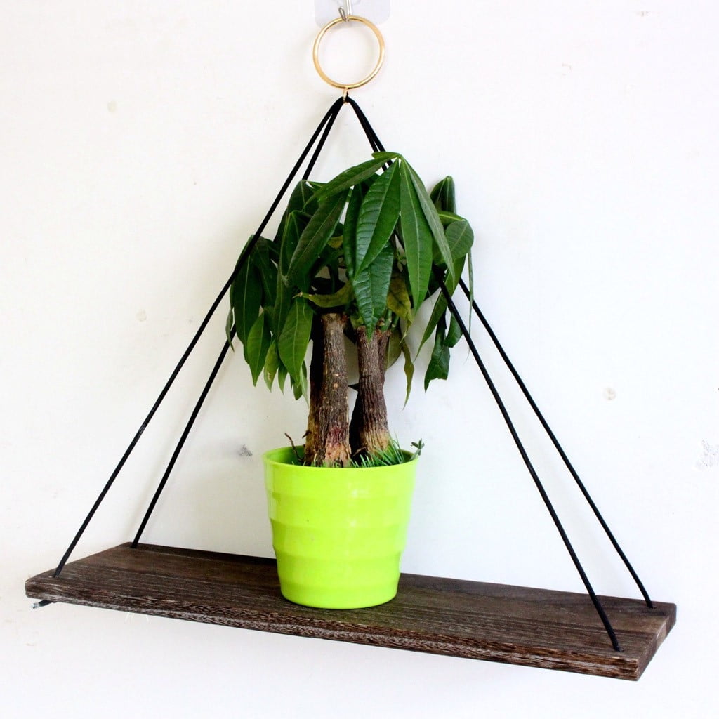 Btomtd Desk Organizer,Space Saving Hangers,2PC Wall Shelf Wooden ...