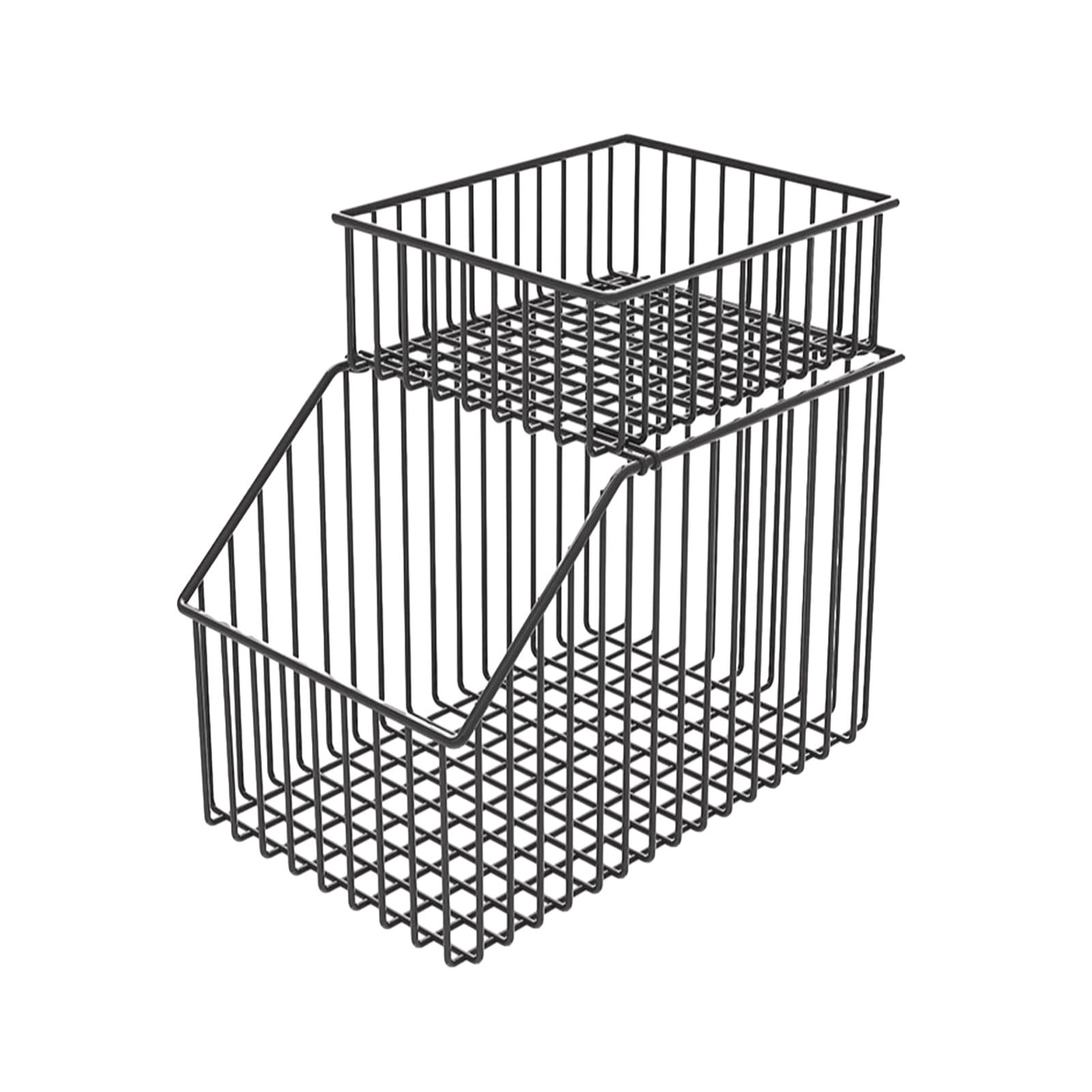 Btomtd Kitchen Organizer,2-layer Bathroom Cabinet Basket Storage Items ...