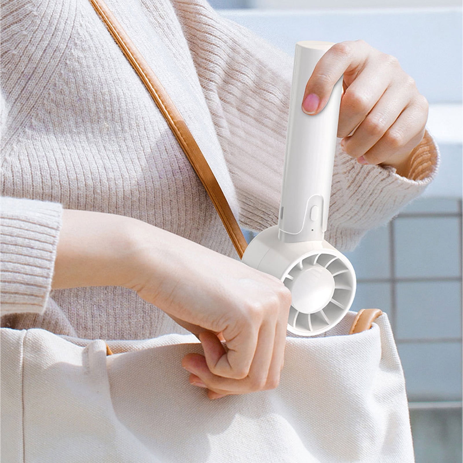 Btomtd Portable Fan,Mini Fan,Hand Fan,New Handheld Turbo Small Fan Mini ...