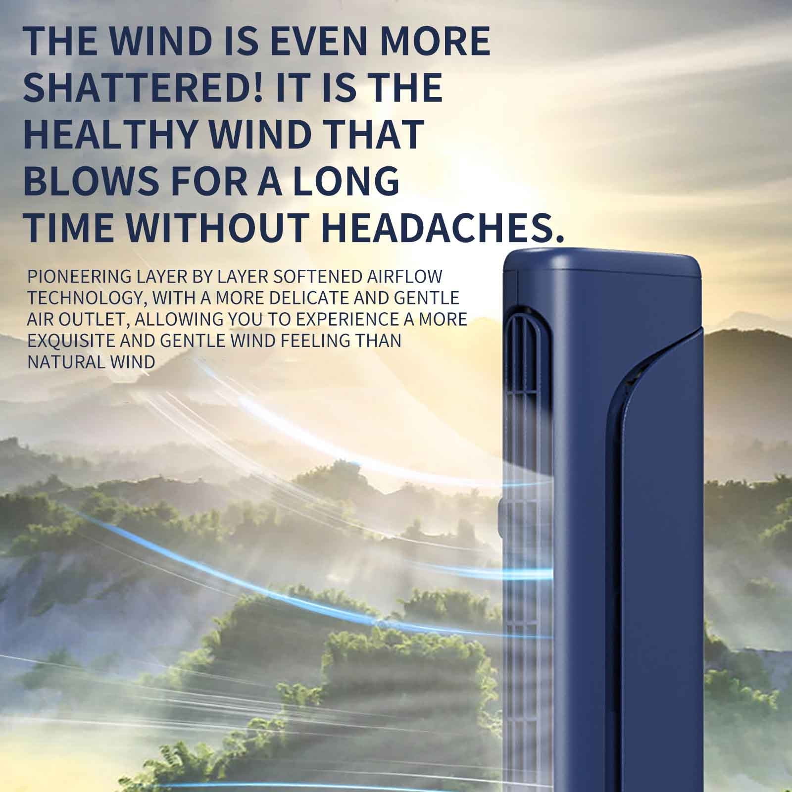Btomtd Tower Fan,Desk Fan,Fan For Bedroom,New Hanging Screen Fan ...