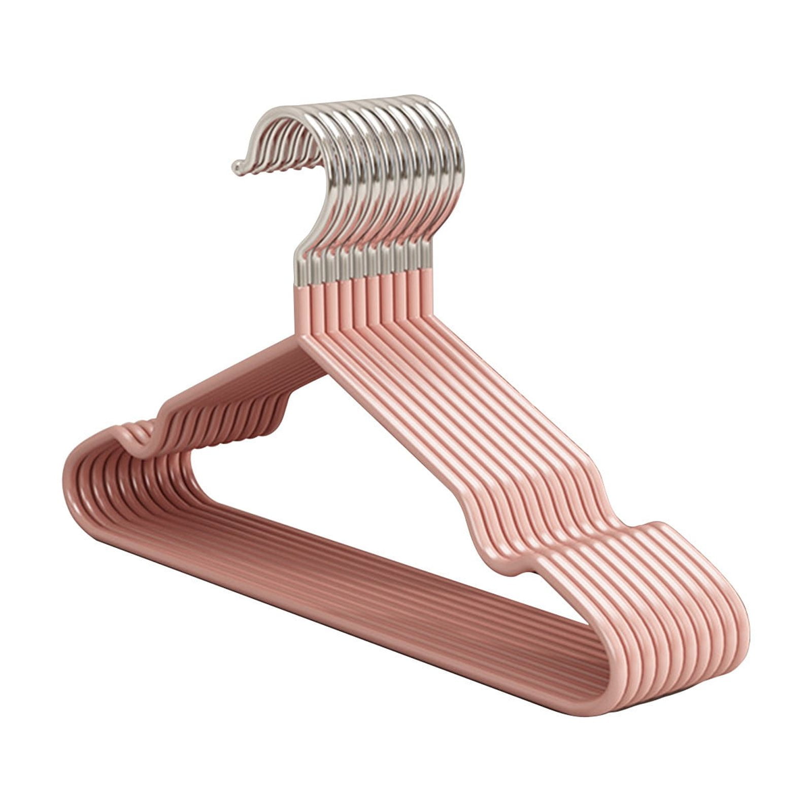 Btomtd Clothes Hanger Clothes Racks 10pcs Drying Racks Non-Tracking Non ...