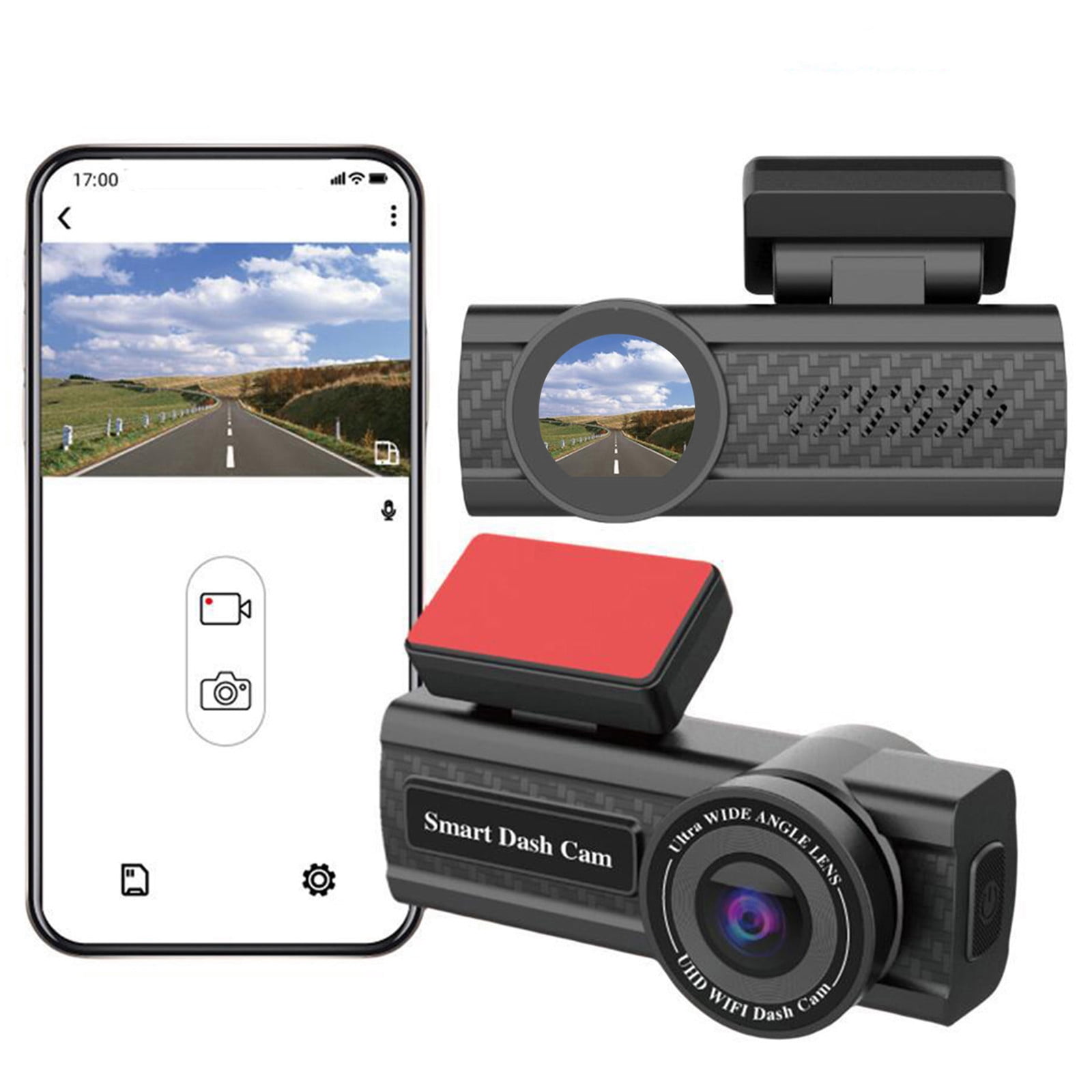 Btomtd Dashcam Front And Rear Camera,Dash Cam Front And Inside 1080P ...