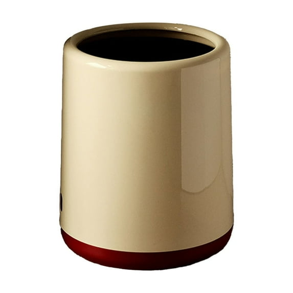 Btomtd Double Layer Plastic Round Trash Cans Large Capacity Garbage Bin ...