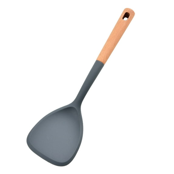 Btomtd Household Rice Serving Spoon for Non-Stick Cookers, Silicone ...