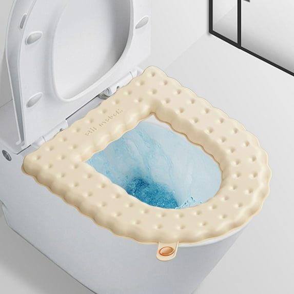 Btomtd Household Toilet Seat Cushion with Plastic Toilet Seat Cover for ...