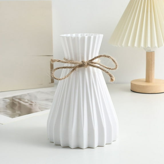 Btomtd Imitation Glaze Plastic Vase for Living Room, Flower Arrangement ...
