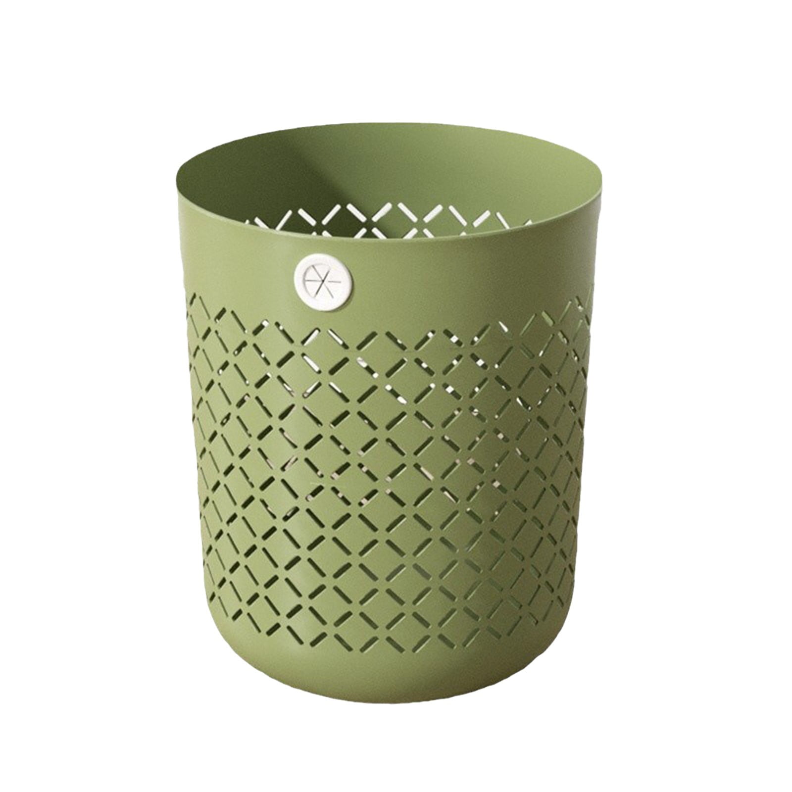 Btomtd Large Capacity Garbage Bin Pressure Free Ring Trash Can for ...