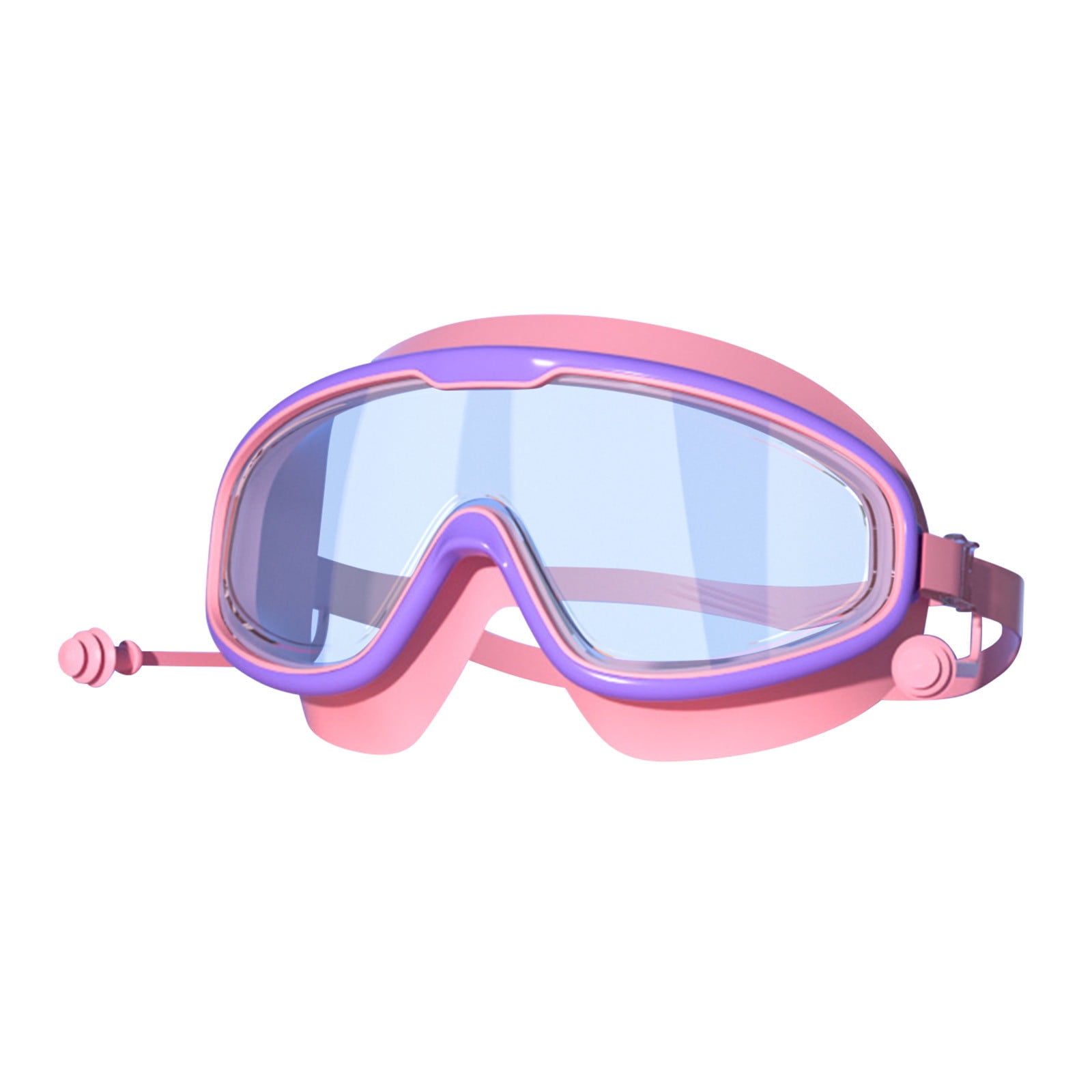 Btomtd Large Frame HD Swimming Goggles, Waterproof Swim Goggles with ...