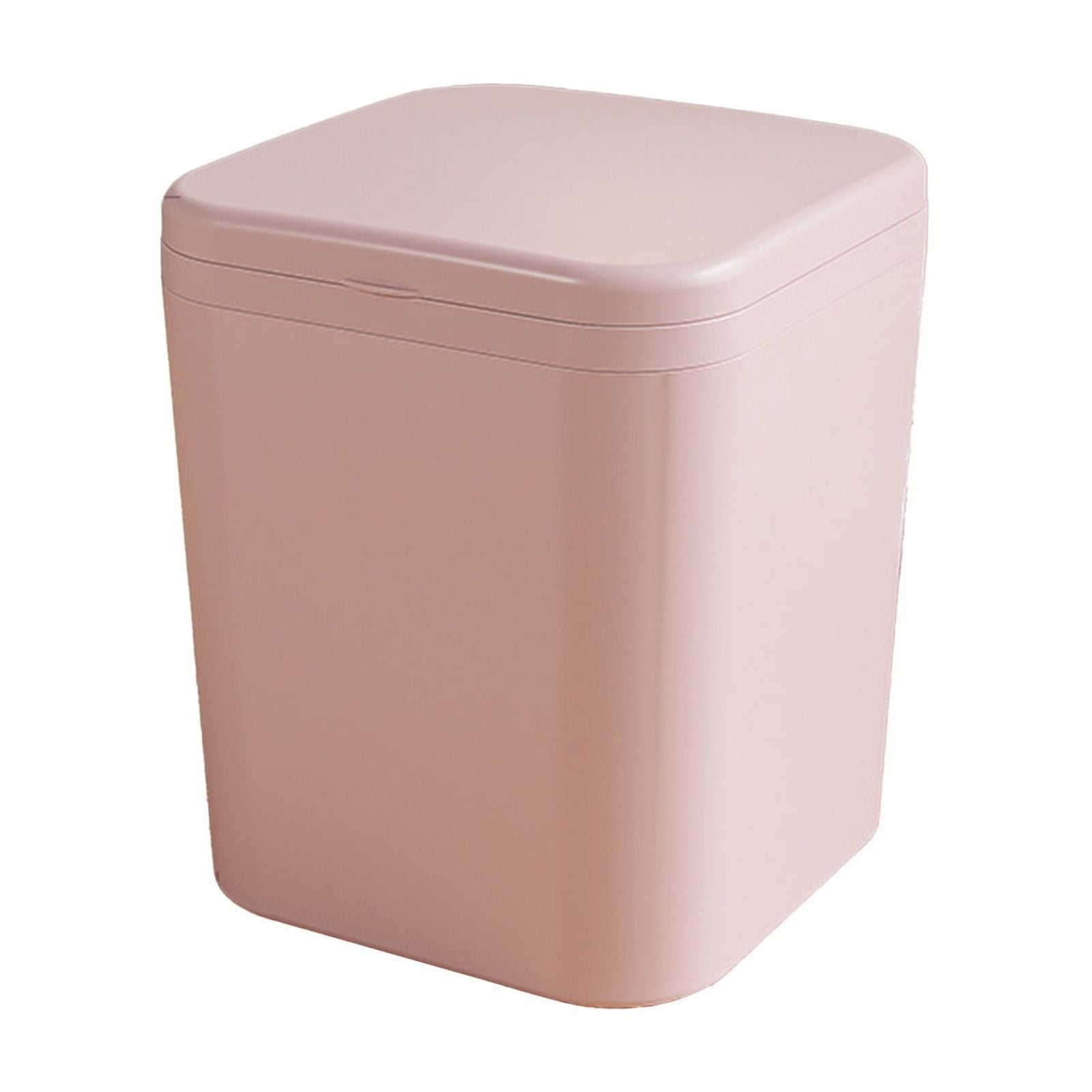 Btomtd Mini Flip Top Desktop Trash Can with Lid for Car and Home Use ...