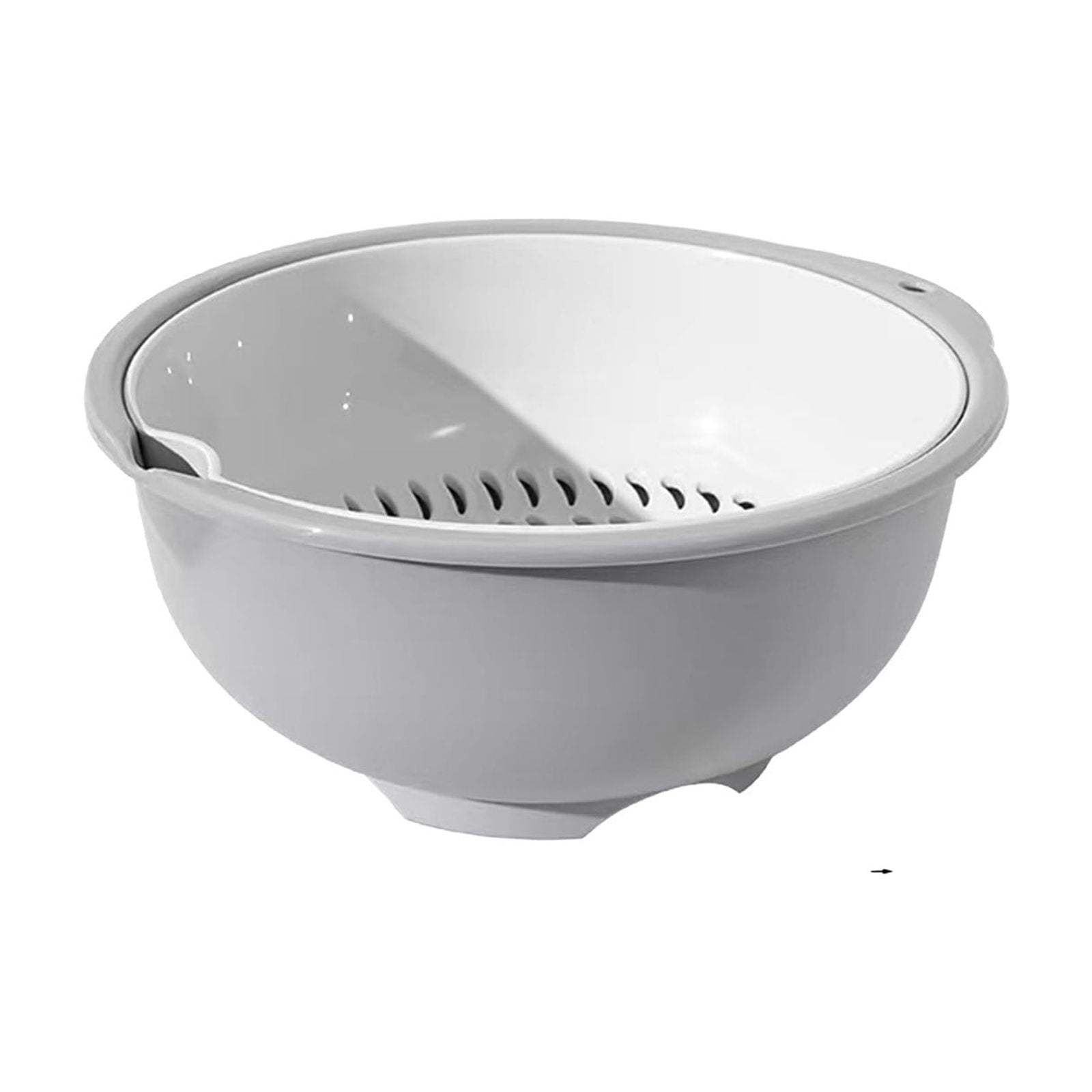 Btomtd Multi Functional Basket New Fruit Cleaning Bowl With Strainer ...