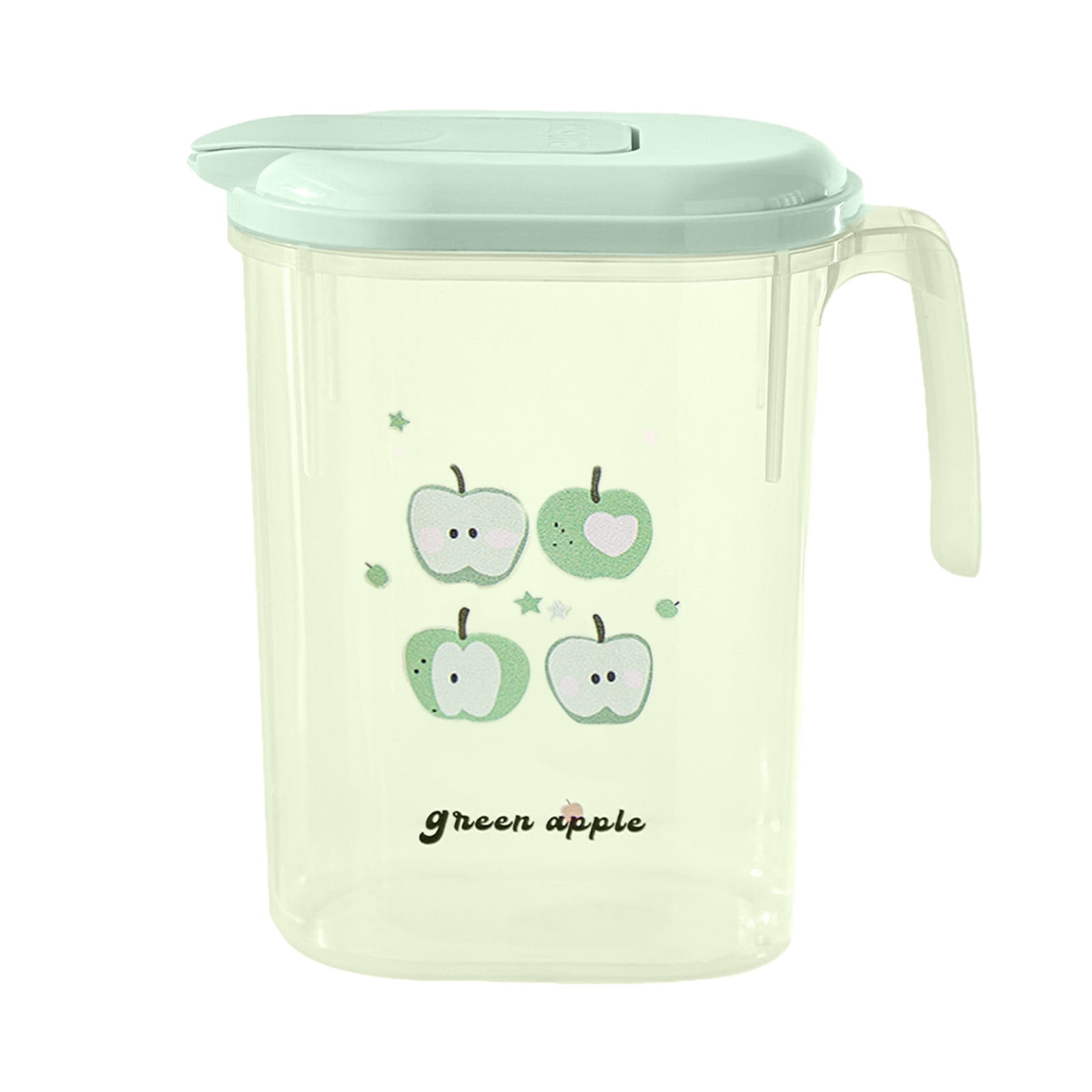 Btomtd Press Open Lid Cold Water Pitcher with Sealed Leak Proof Multi ...