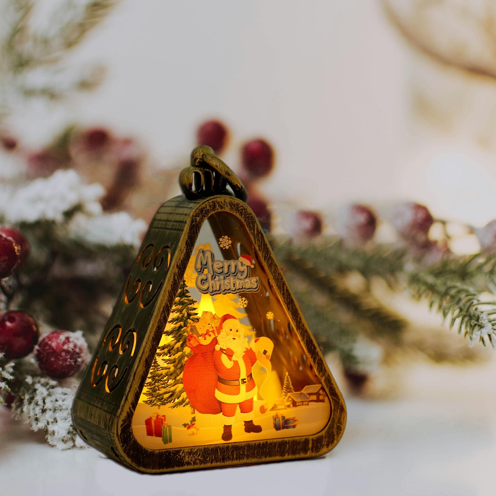 Btomtd Retro Wind Night Light Luminous Decorative Light for Window ...