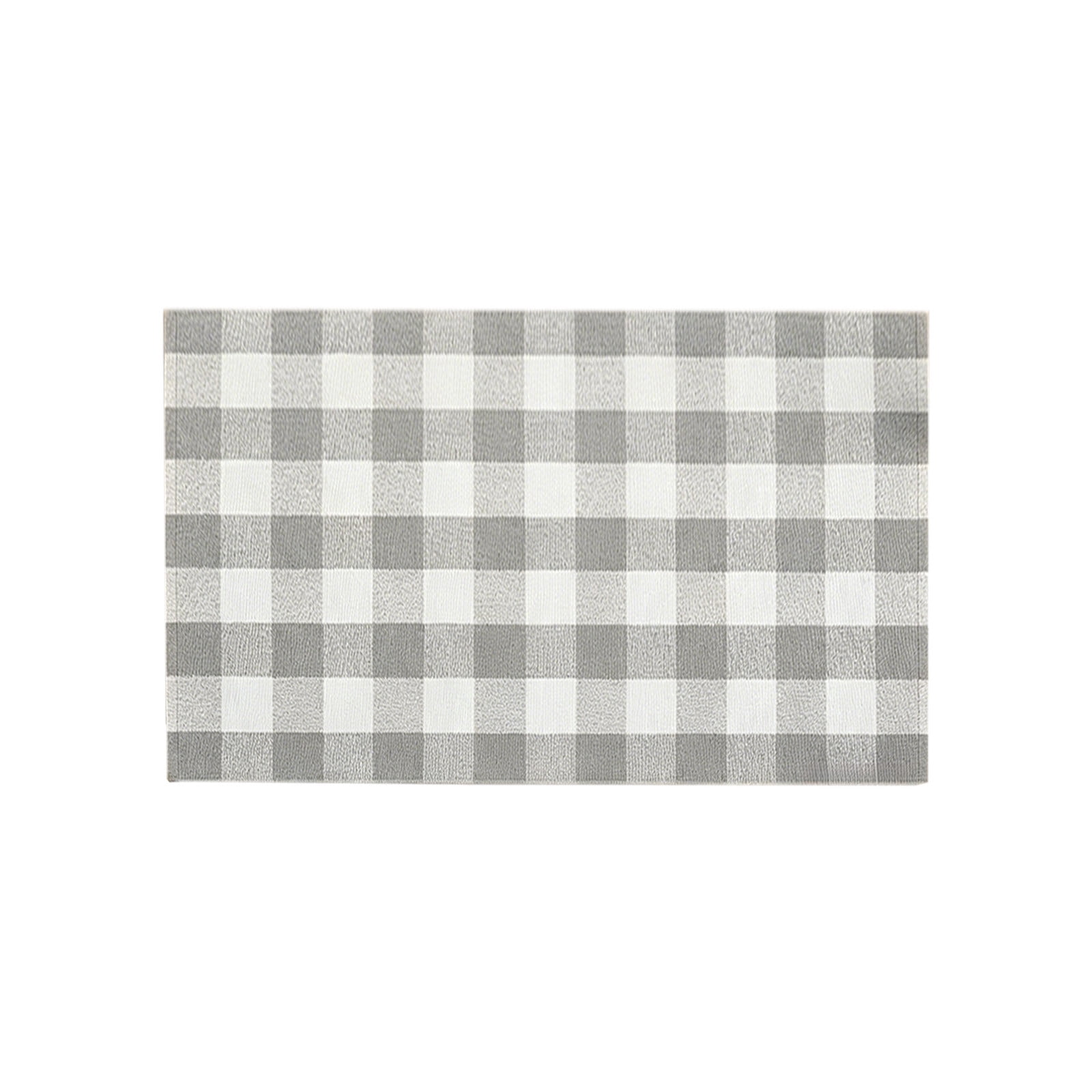 Btomtd Spring Summer Plaid Doormat, 16" x 24" Non-Slip Layered Front ...