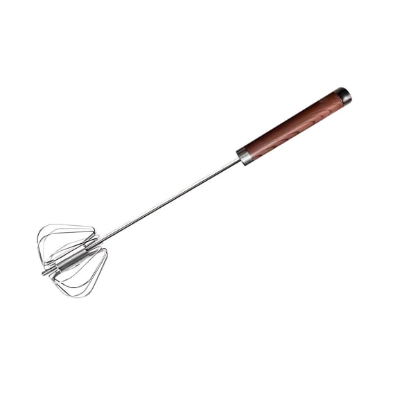 Btomtd Stainless Steel Semi Automatic Rotary Whisk for Kitchen, Manual ...