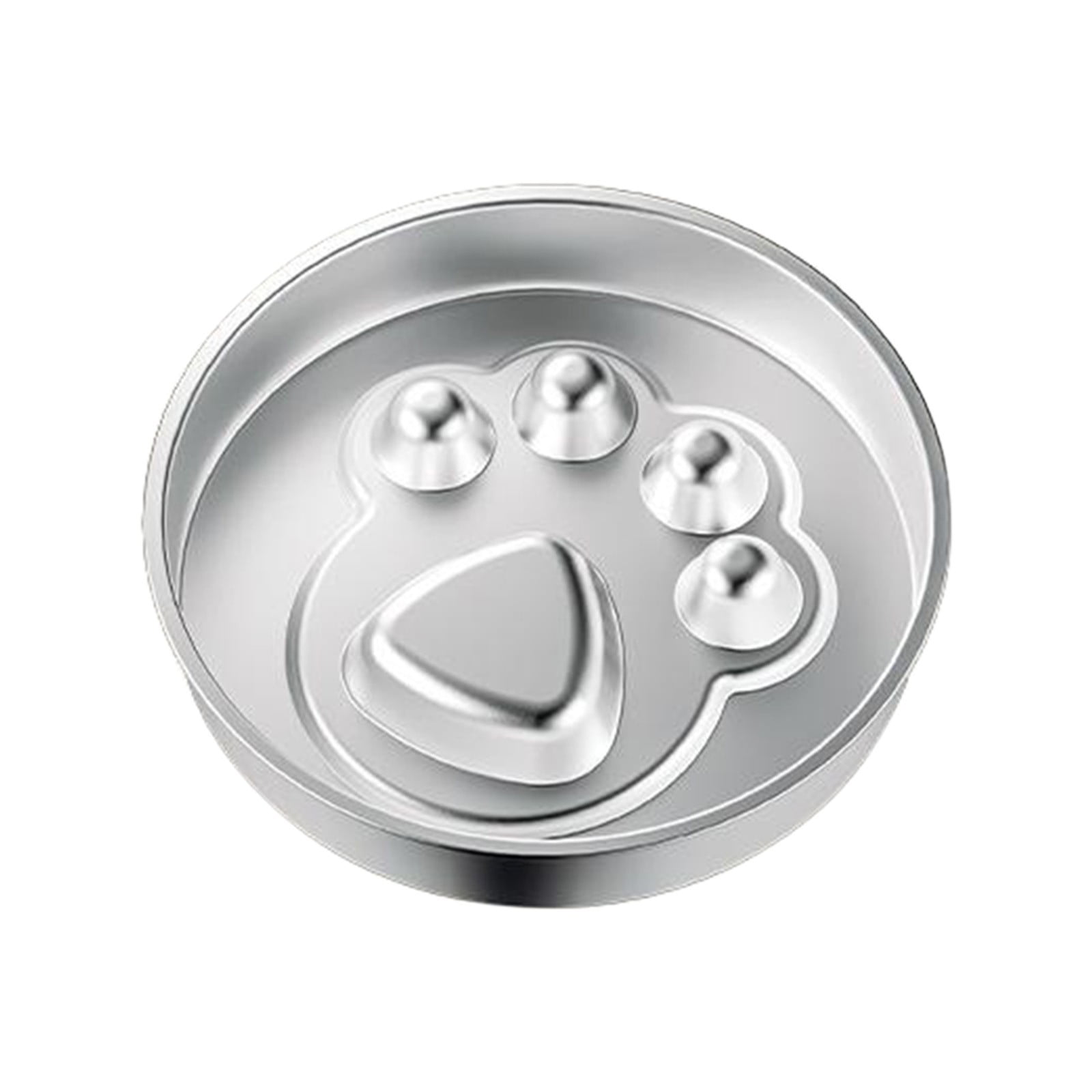 Btomtd Stainless Steel Slow Feed Dog Bowls, Labyrinth Pattern Pet Bowls ...