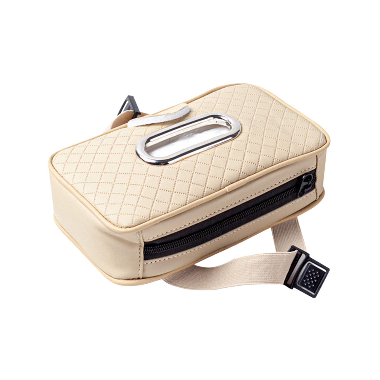 Btomtd Strap Style Car Tissue Box Cover with Sun Visor Drawer Tissue ...