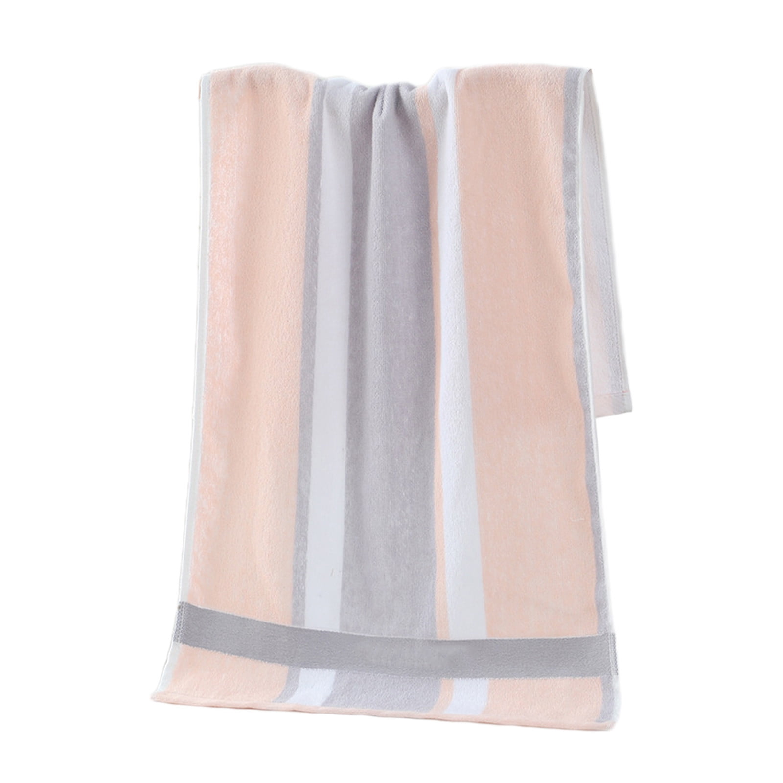 Btomtd Striped Hand Towel Absorbent Thick and Soft Household Towel ...