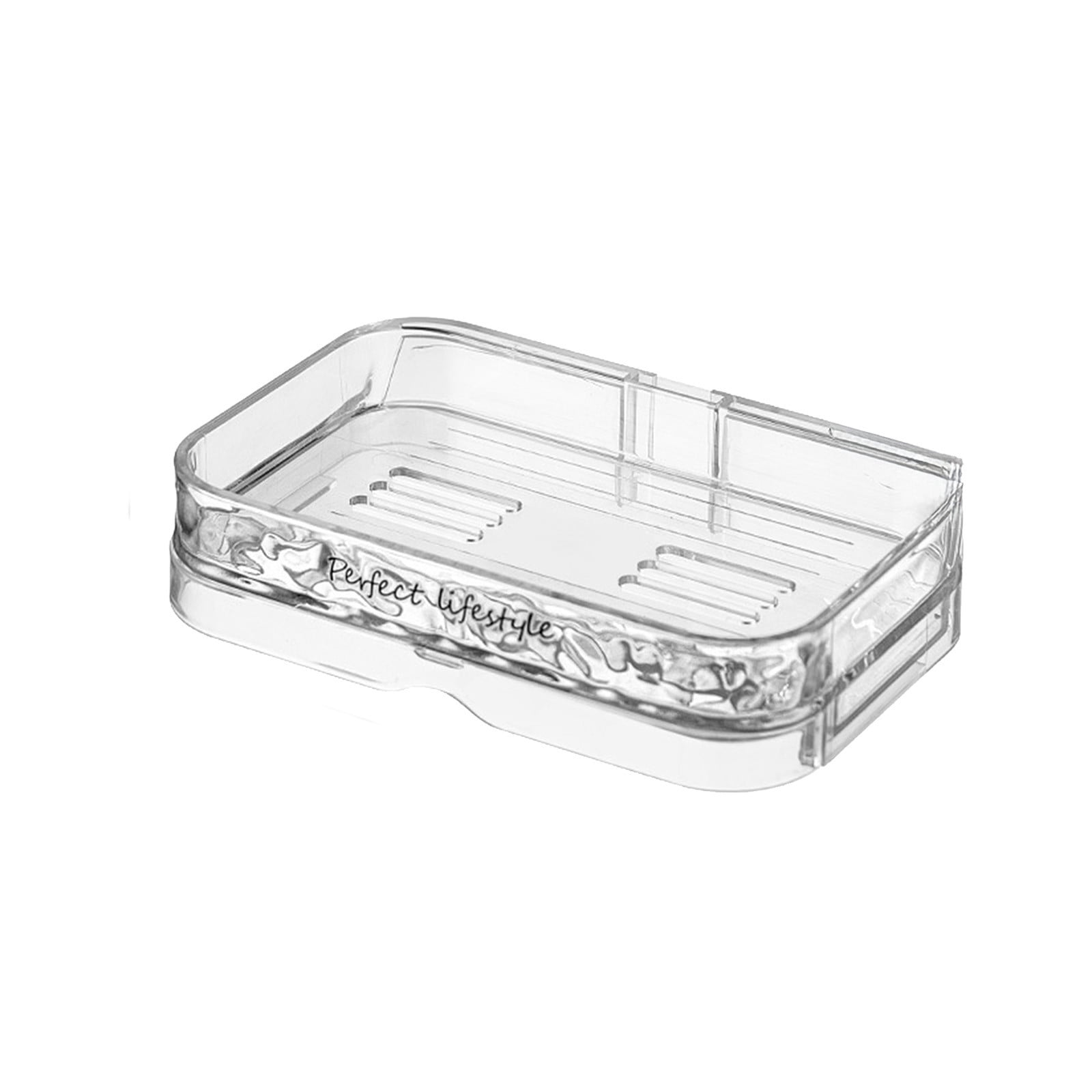 Btomtd Suction Cup Soap Dish for Shower, No Drill Wall Mounted Soap ...