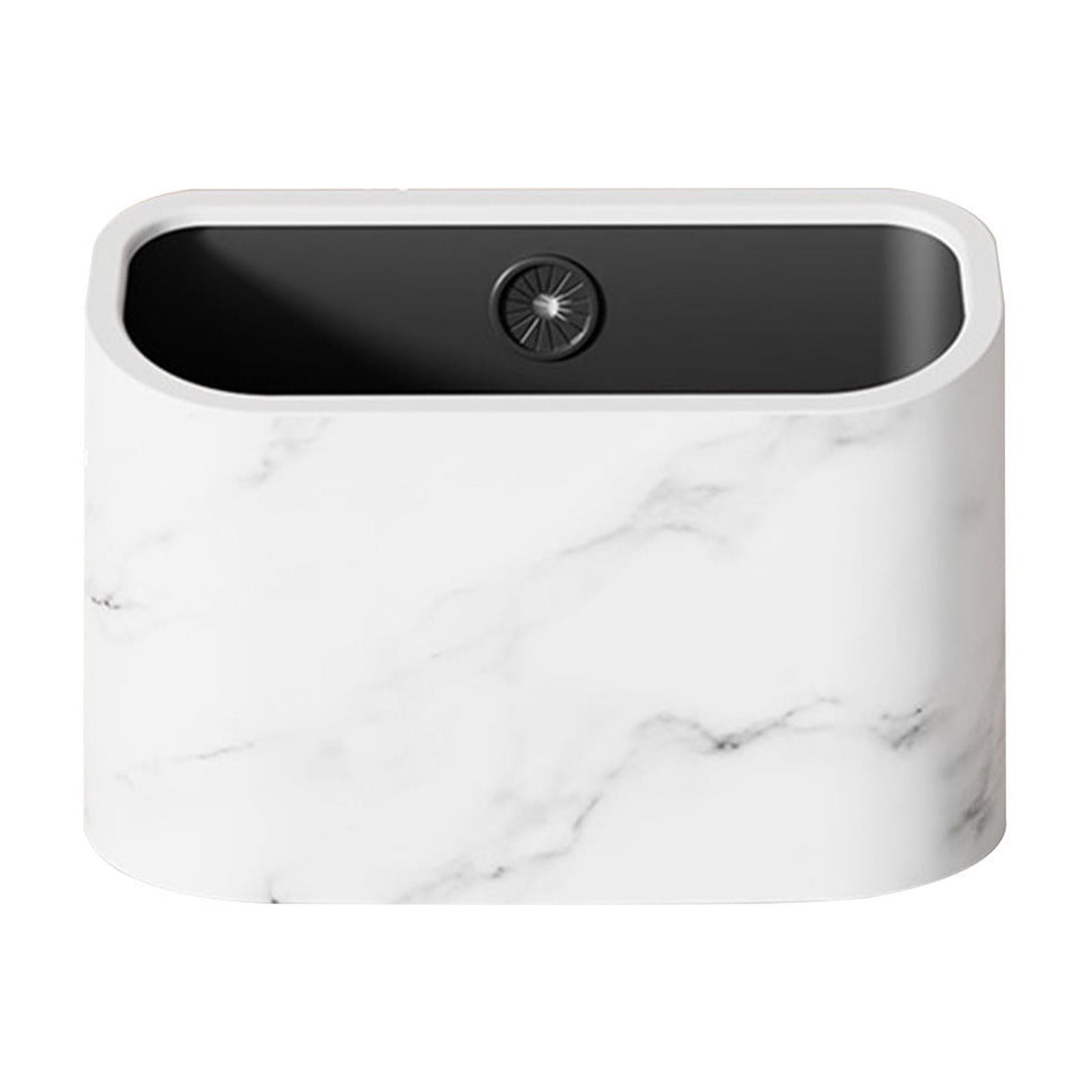 Btomtd Table Top Trash Can for Desk Use in Bedroom Office Kitchen ...