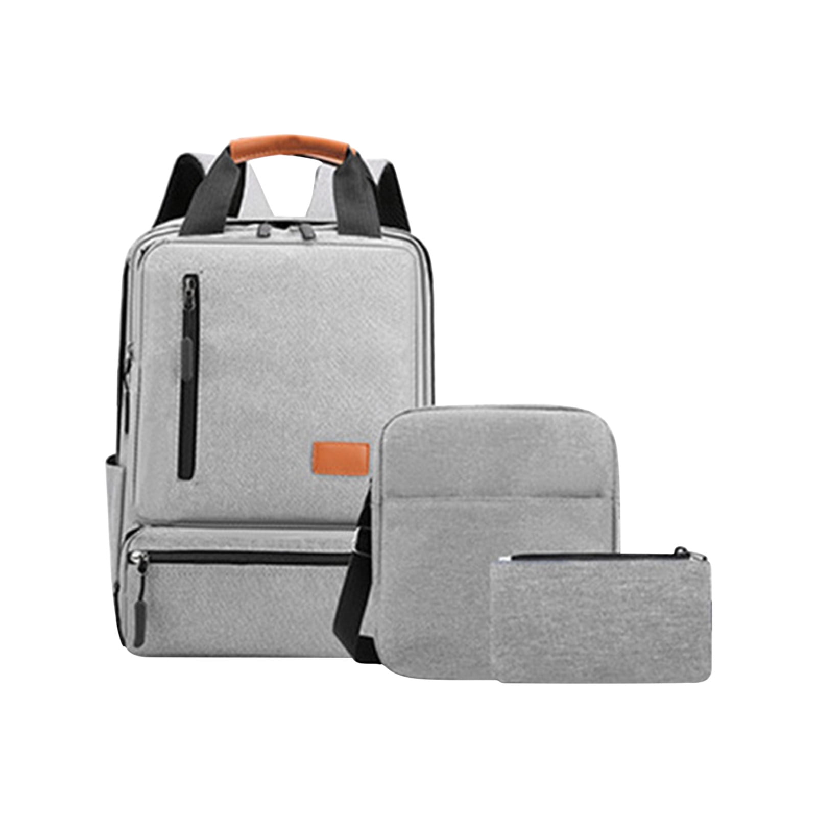 Btomtd Three Piece Business Backpack Set with Large Medium and Small ...