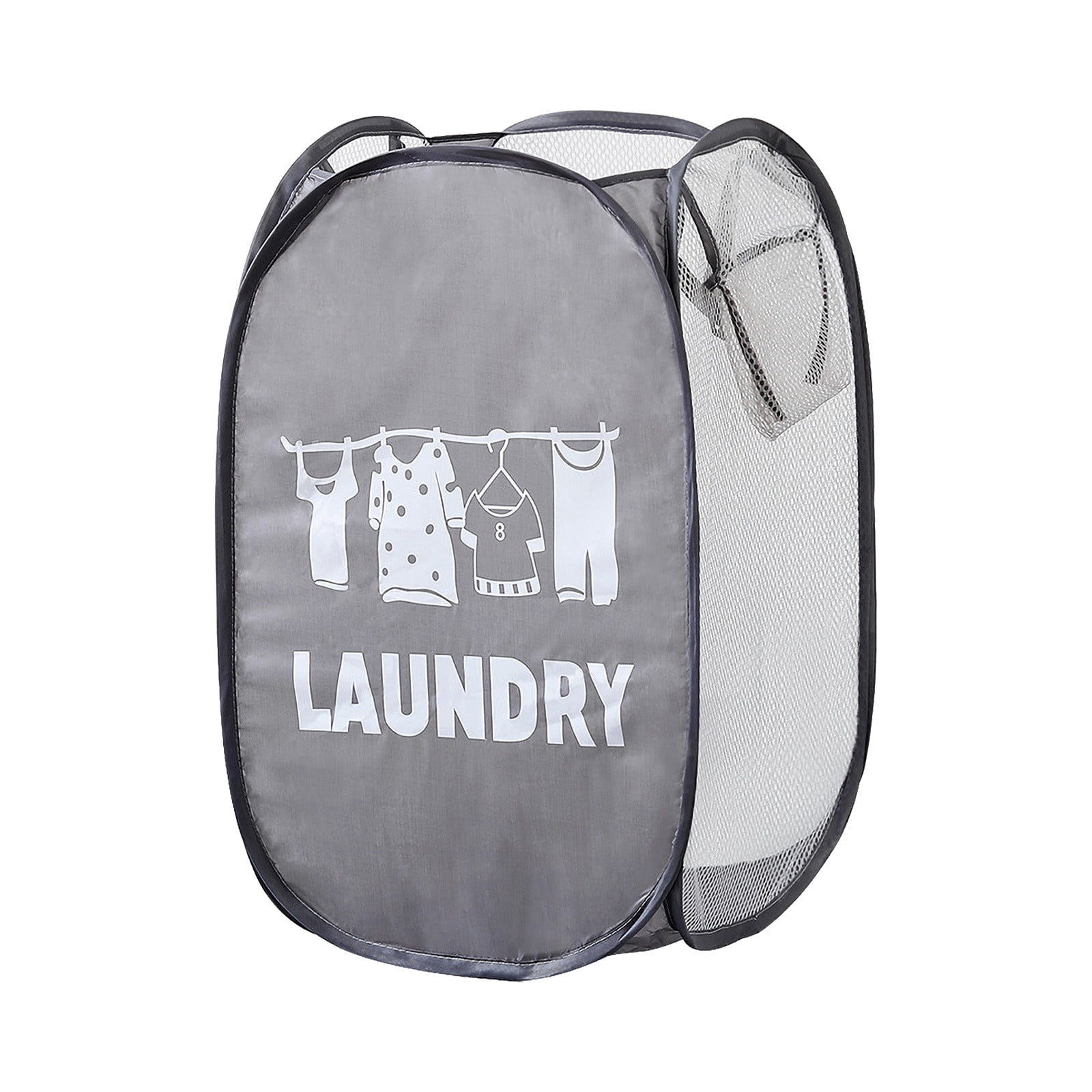 Btomtd Three-Sided Mesh Laundry Hampers for Dirty Clothes Ventilated ...