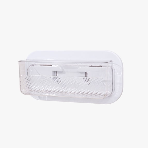 Btomtd Wall Mounted Storage Box with Transparent Designs, Plastic ...