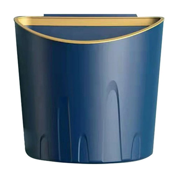 Btomtd Wall Mounted Trash Can with Lid Garbage Can for Kitchen Bathroom ...