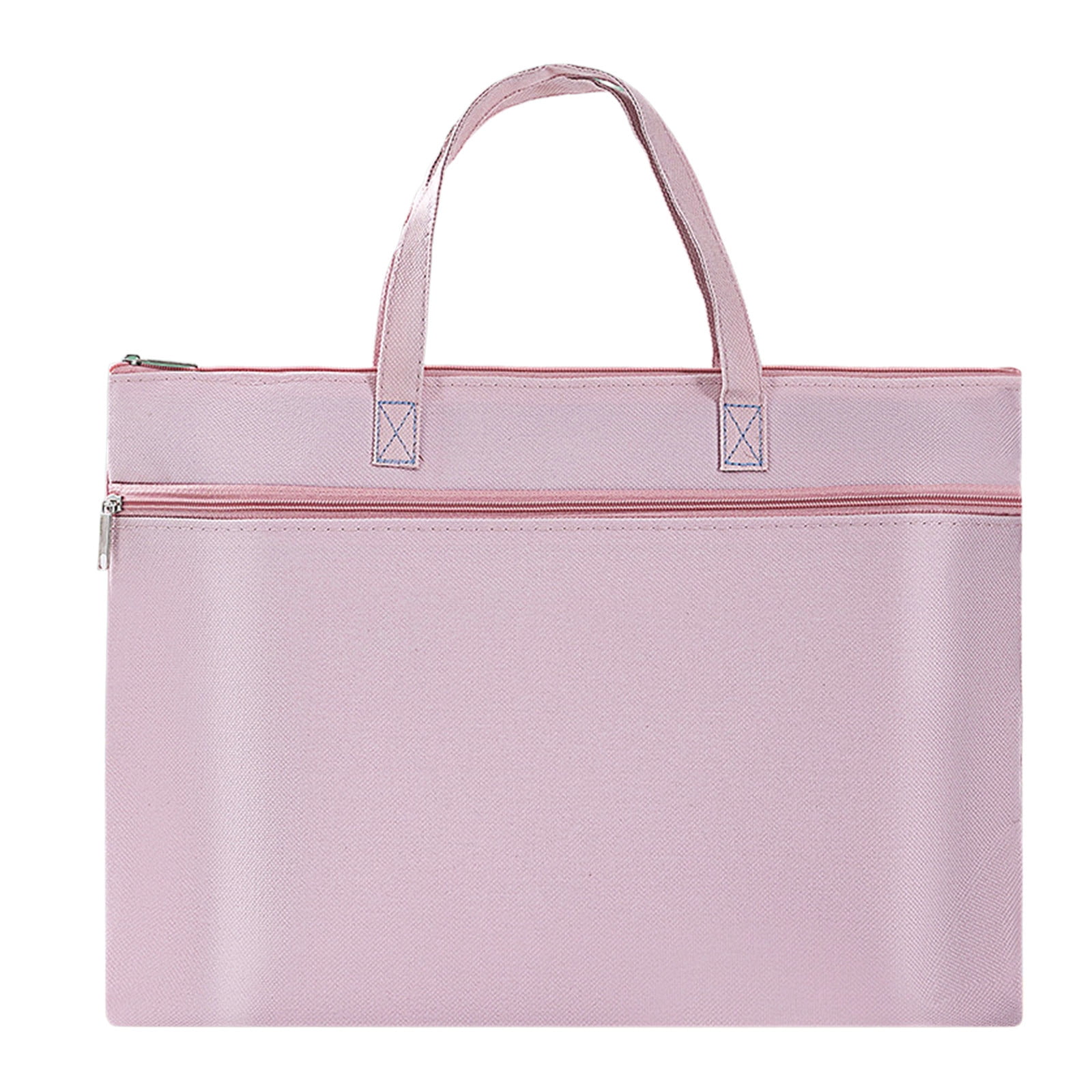 Btomtd Zipper File Folder Large Double Pocket Waterproof with Handle A4 ...