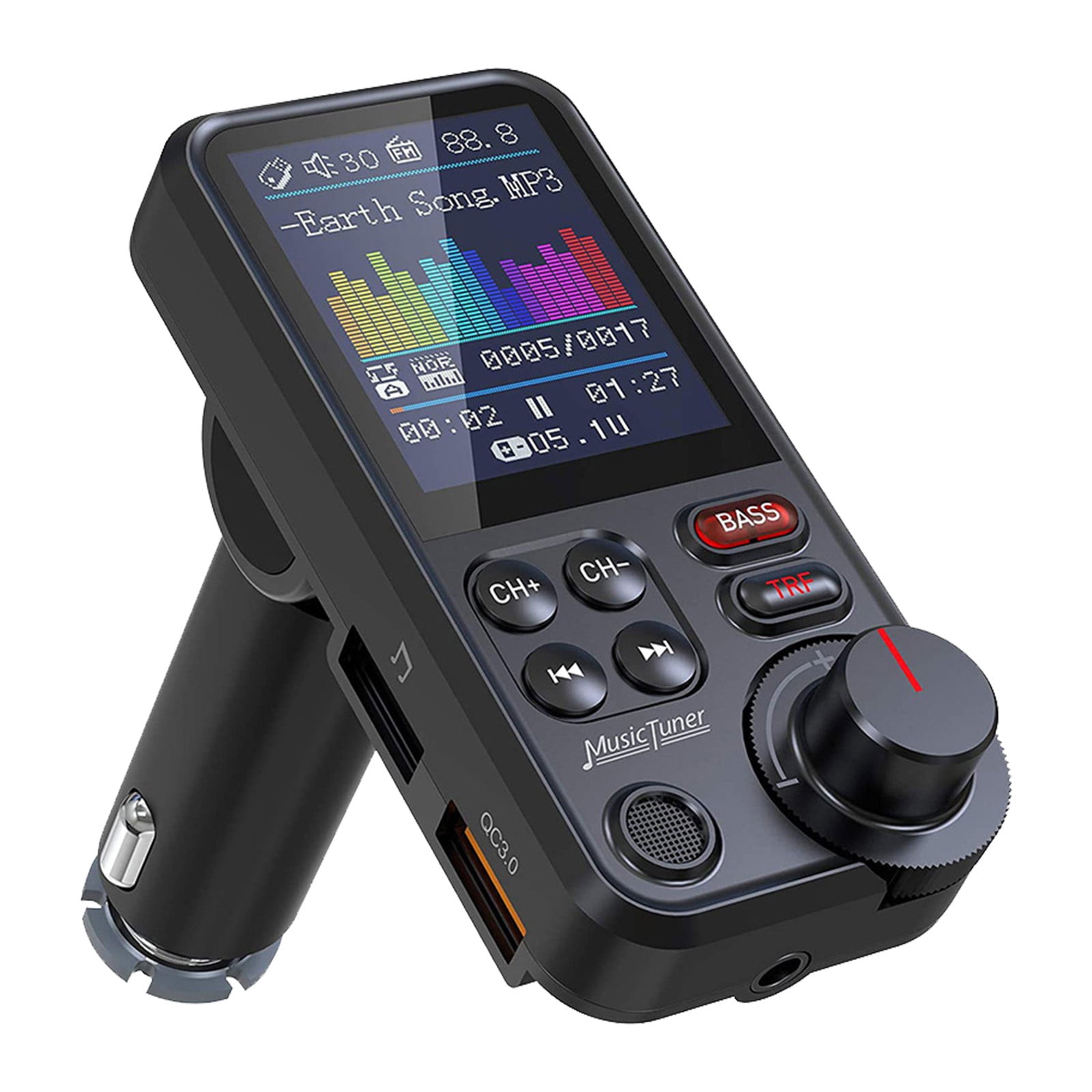 Btr5 Clip BT93 Car Mp3 Player USB Flash Drive Lossless HIFI High And Low Equalizer Music Car ...