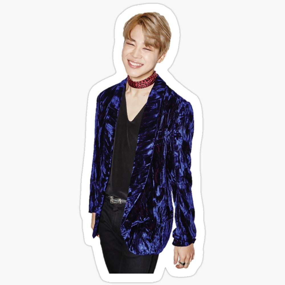 Bts For Gq Korea December 2016 (Jimin) Sticker Phone Decal Water Bottle ...